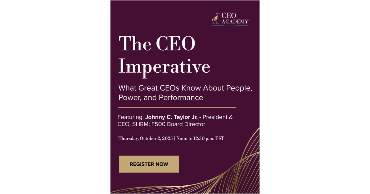 The CEO Imperative: What Great CEOs Know About People, Power, and ...