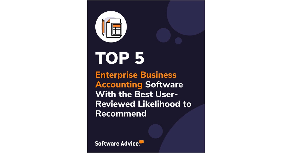 Top 5 Enterprise Business Accounting Software With the Best User ...