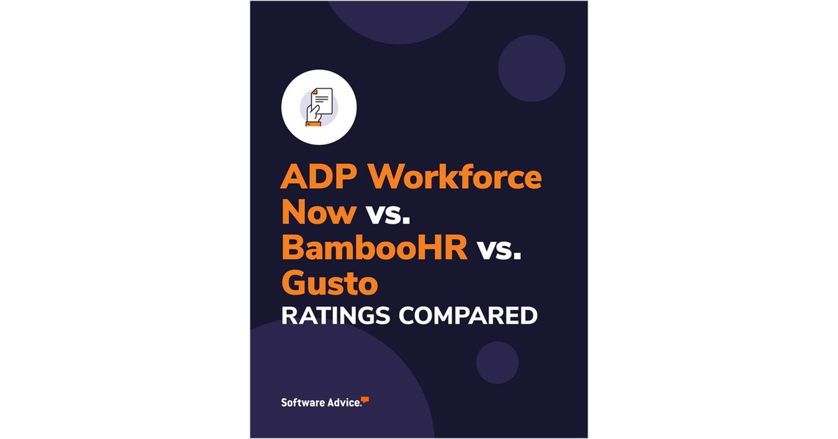 ADP Workforce Now vs BambooHR vs Gusto Ratings Compared Free Report