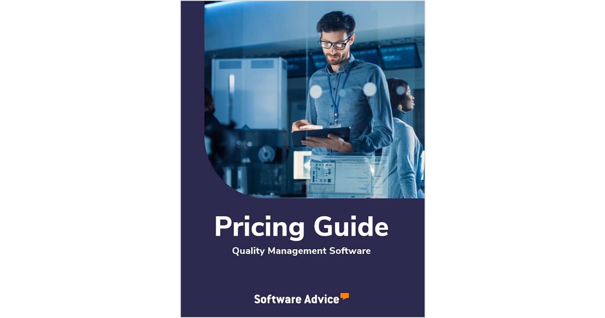 New for 2024: Quality Management Software Pricing Guide, Free Software ...