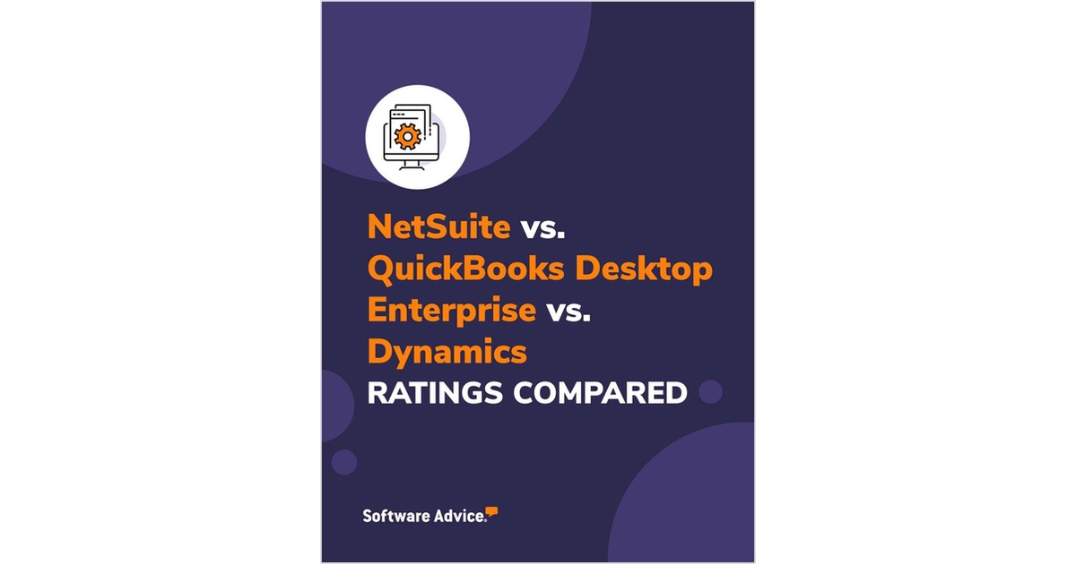 NetSuite vs QuickBooks Desktop Enterprise vs Dynamics Ratings Compared ...