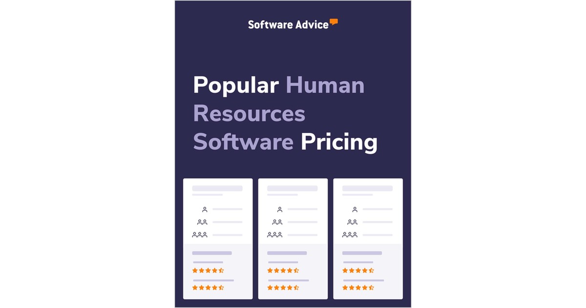 Pricing of Popular HR Software Free Guide