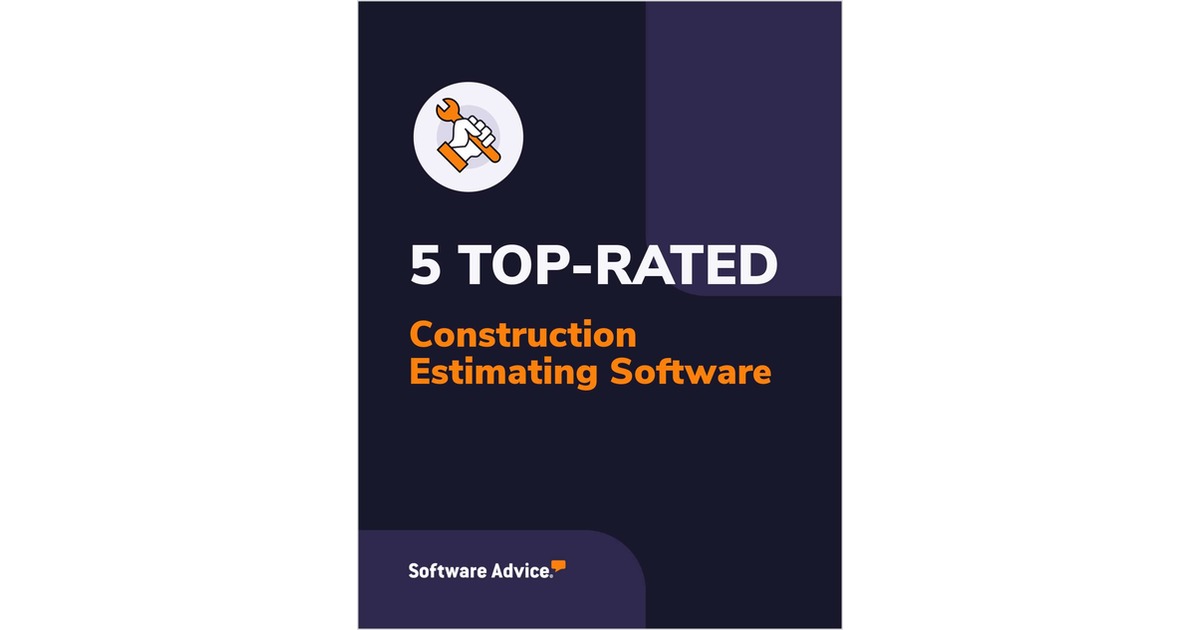 5 Top-Rated Construction Estimating Software, Free Software Advice, Inc ...
