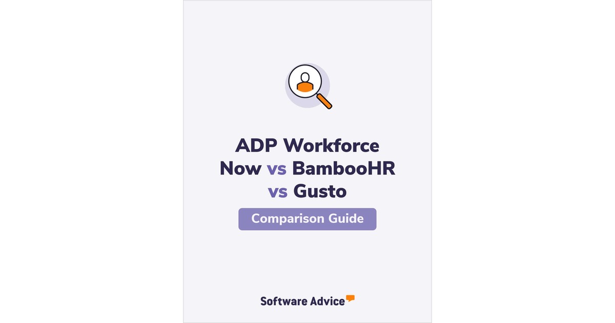 ADP Workforce Now vs BambooHR vs Gusto Ratings Compared Free Comparison Guide