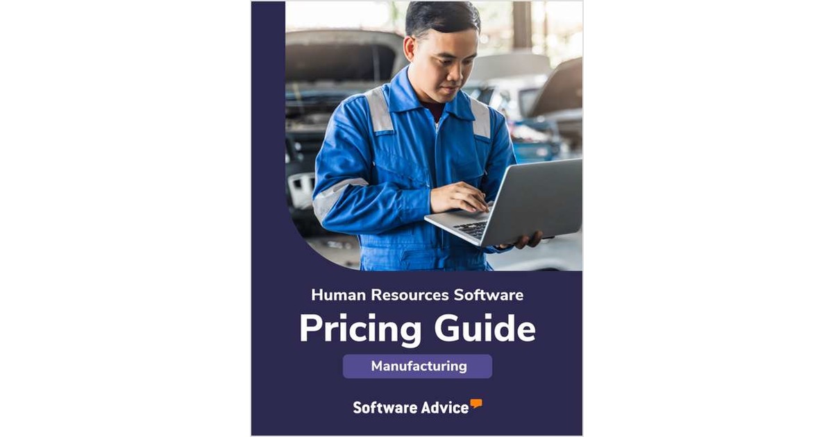 New for 2025: Human Resources Software Pricing Guide for Manufacturing ...