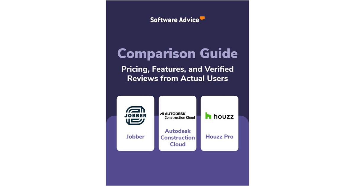 Jobber vs. Autodesk Construction Cloud vs. Houzz Pro Free Comparison Guide