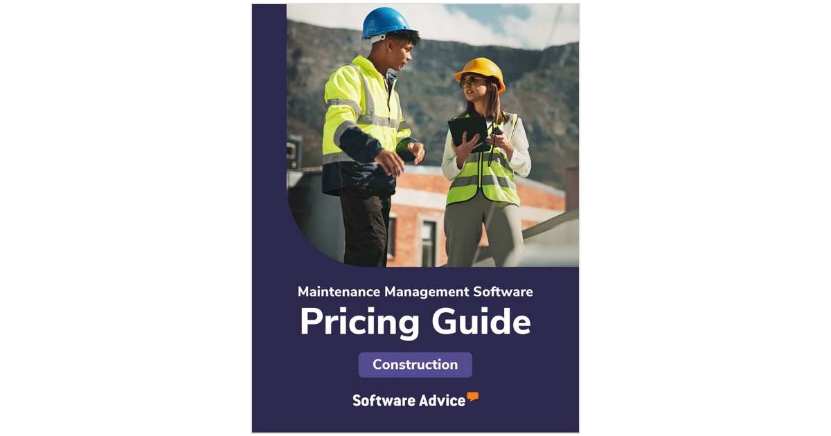 Maintenance Management Software for Construction and Engineering Free Guide