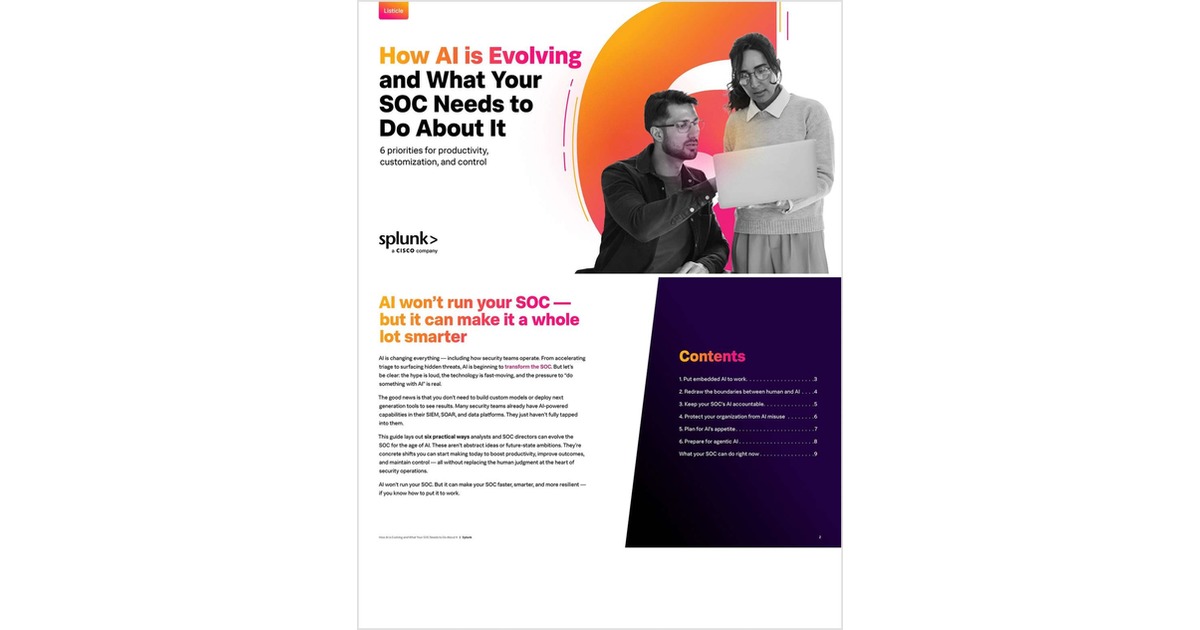How To Use AI In the SOC: Best Practices and Checklist Free eBook