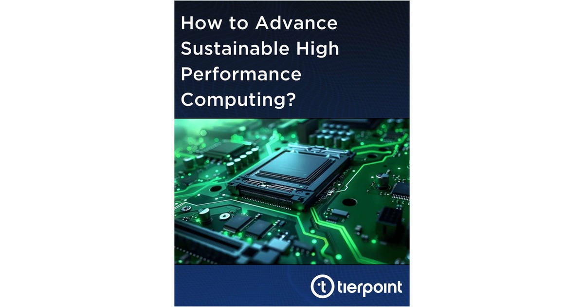 How to Advance Sustainable High-Performance Computing Free Blog