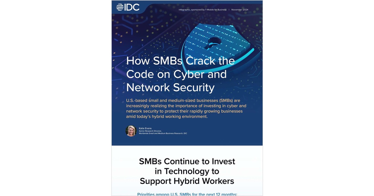 How SMBs Crack the Code on Cyber and Network Security Free Infographic