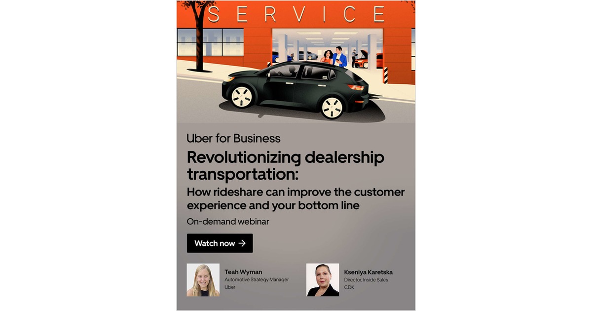 Revolutionizing dealership transportation: How rideshare can improve ...