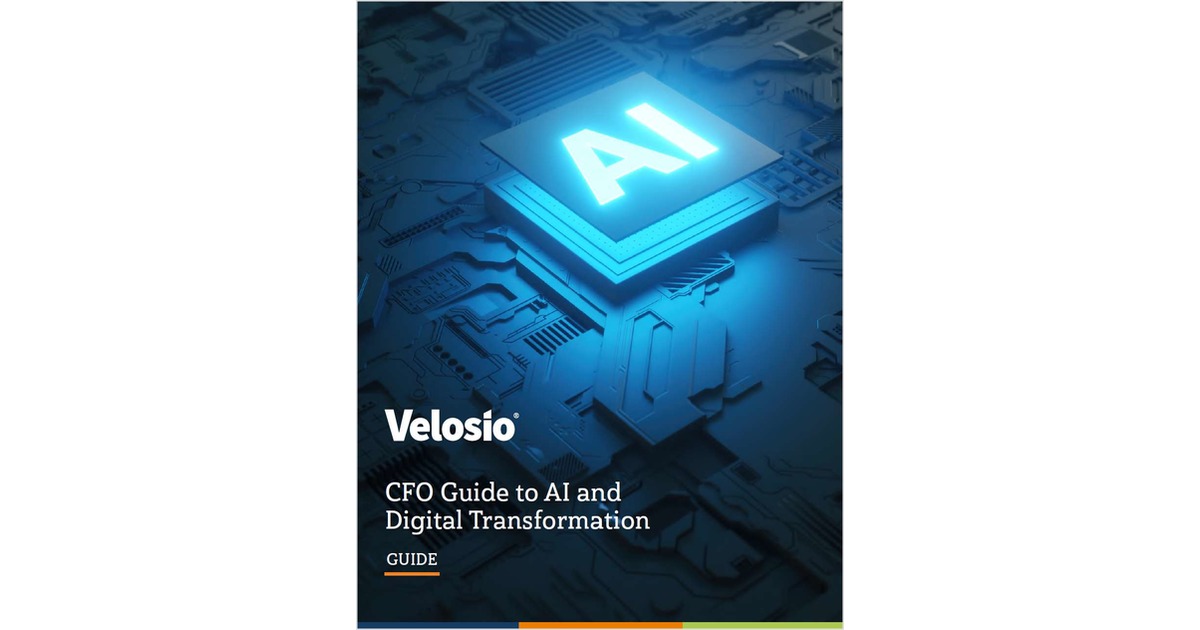 CFO Guide to AI and Digital Transformation, Free Velosio Guide