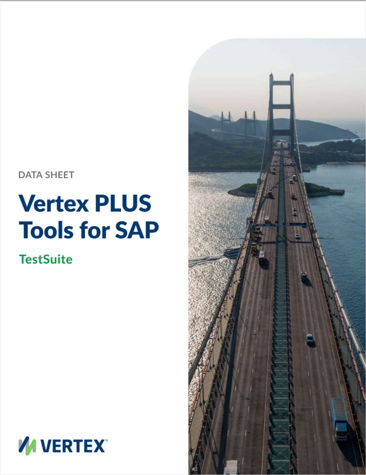 Vertex PLUS Tools for SAP-- TestSuite Data Sheet Free Data Sheet