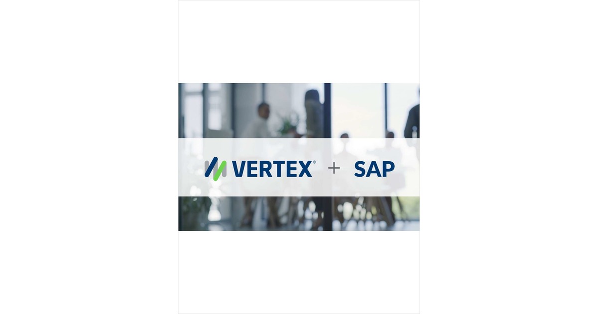 Vertex and SAP Support Transformation to the Intelligent Enterprise ...
