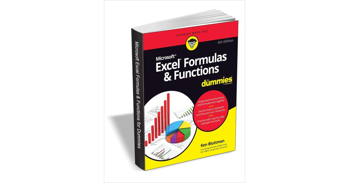 Excel Formulas & Functions For Dummies, 6th Edition (25.00 Value) FREE for a Limited Time, Free ...