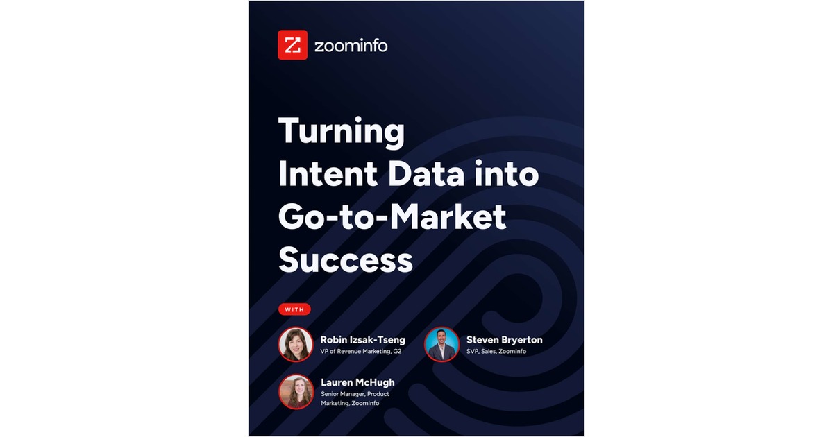 Cracking the Code: Turning Intent Data into Go-to-Market Success Free On-Demand Webinar