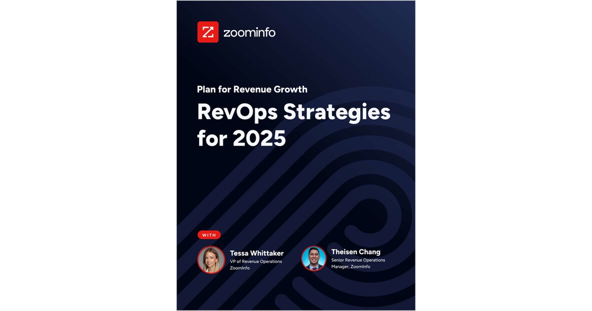 Plan for Revenue Growth: RevOps Strategies for 2025 Free On-Demand Webinar